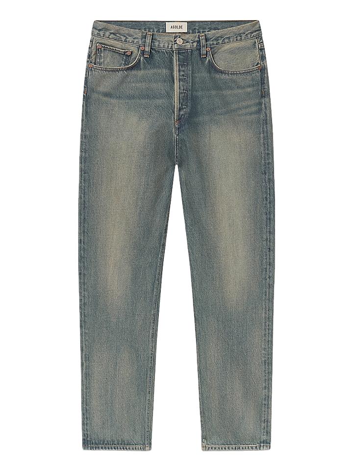AGOLDE 90's Mid Rise Straight Leg Jeans in Platform
